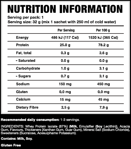 Precision Isolate Sample Sachet by Precision Nutrition – Supplement Mart