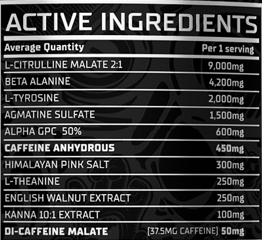 Xtreme Pre-Workout by Legit – Supplement Mart
