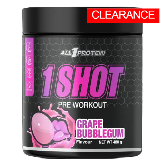 1 Shot Pre-Workout by All 1 Protein – Supplement Mart