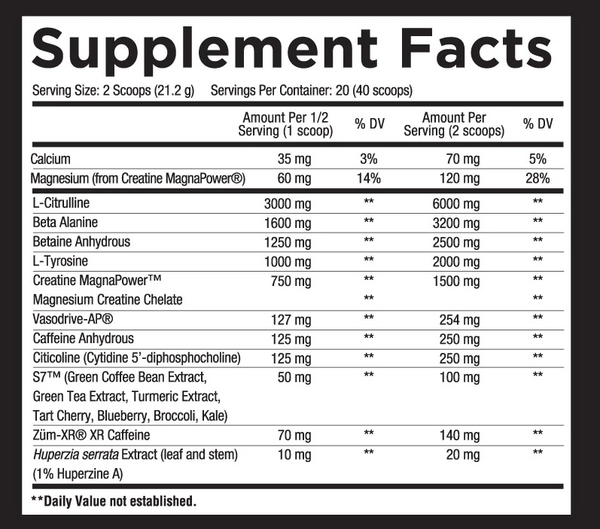 Core Fury Pre-Workout by Core Nutritionals – Supplement Mart