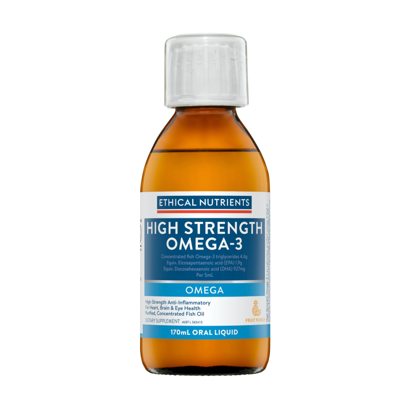 High-Strength Omega-3 Liquid by Ethical Nutrients – Supplement Mart