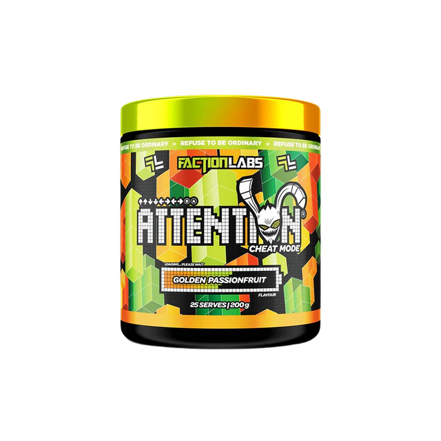 Attention Cheat Mode by Faction Labs – Supplement Mart