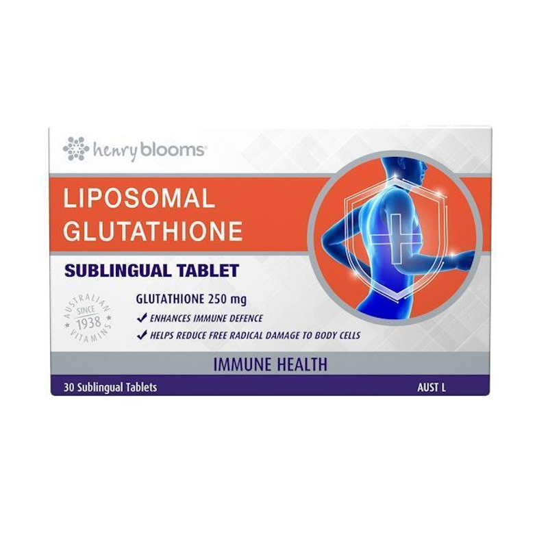 Liposomal Glutathione Sublingual Tablets by Henry Blooms, - Health ...