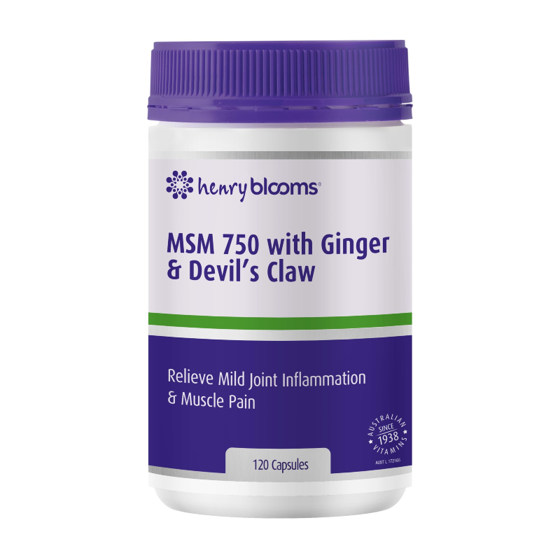 MSM 750 (With Ginger & Devil Claw) by Henry Blooms, - Health Watchers ...