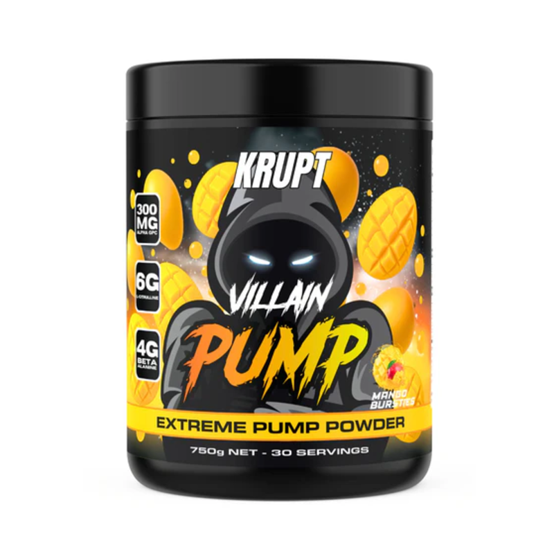Villain Pump by KRUPT – Supplement Mart