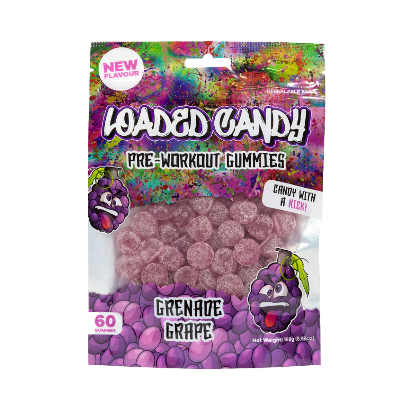 Pre-Workout Gummies by Loaded Candy – Supplement Mart