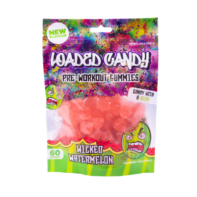 Pre-Workout Gummies by Loaded Candy – Supplement Mart