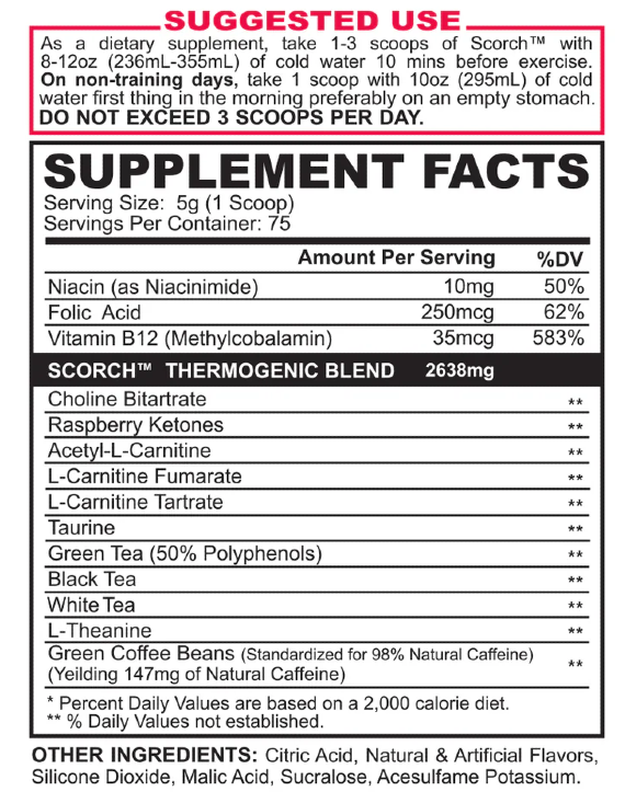 MAN Sports Scorch – Supplement Mart