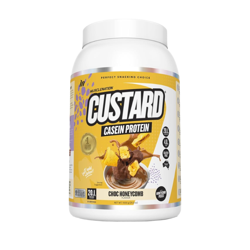 Casein Custard Protein by Muscle Nation – Supplement Mart
