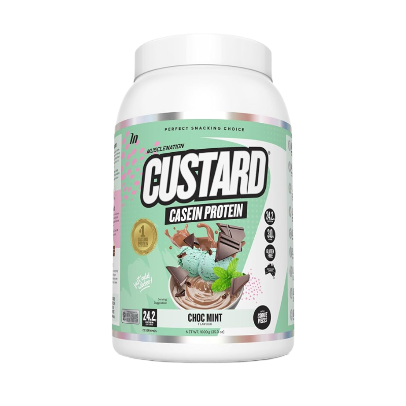 Casein Custard Protein by Muscle Nation – Supplement Mart