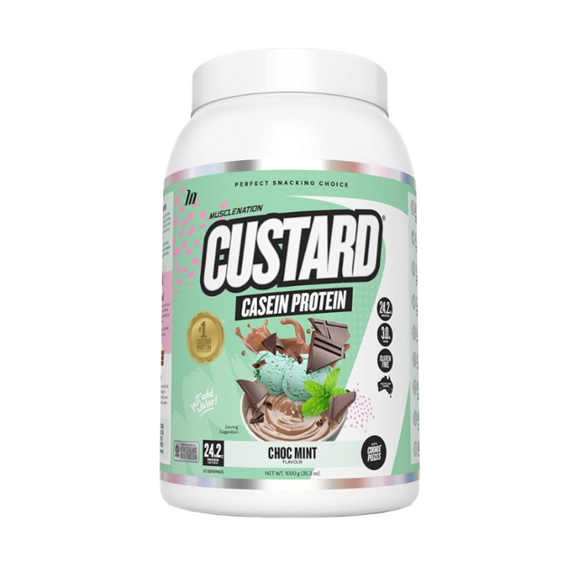 Casein Custard Protein by Muscle Nation – Supplement Mart