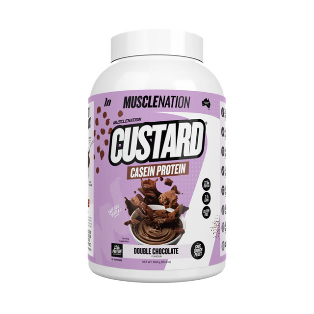 Casein Custard Protein by Muscle Nation – Supplement Mart