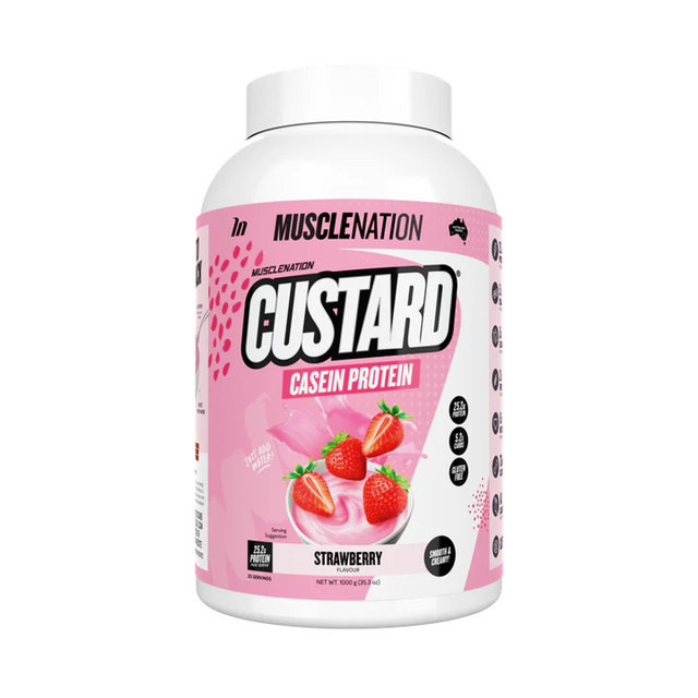 Casein Custard Protein by Muscle Nation – Supplement Mart