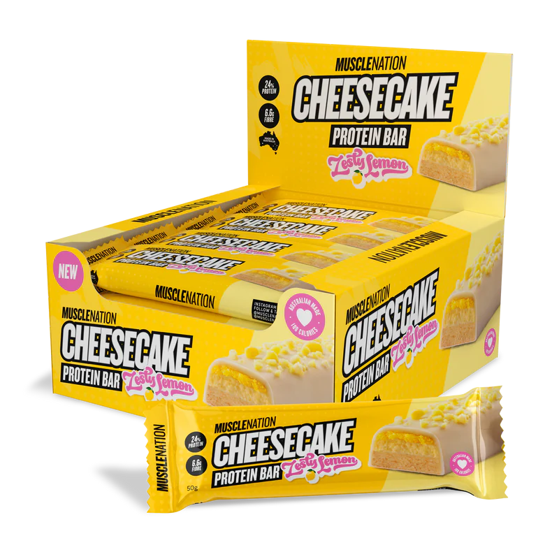 Cheesecake Protein Bar by Muscle Nation – Supplement Mart