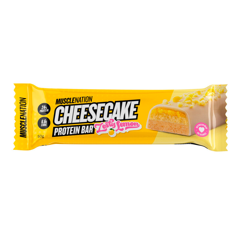 Cheesecake Protein Bar by Muscle Nation – Supplement Mart