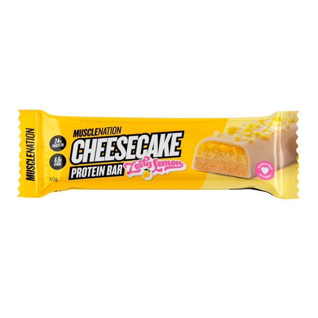 Cheesecake Protein Bar by Muscle Nation – Supplement Mart