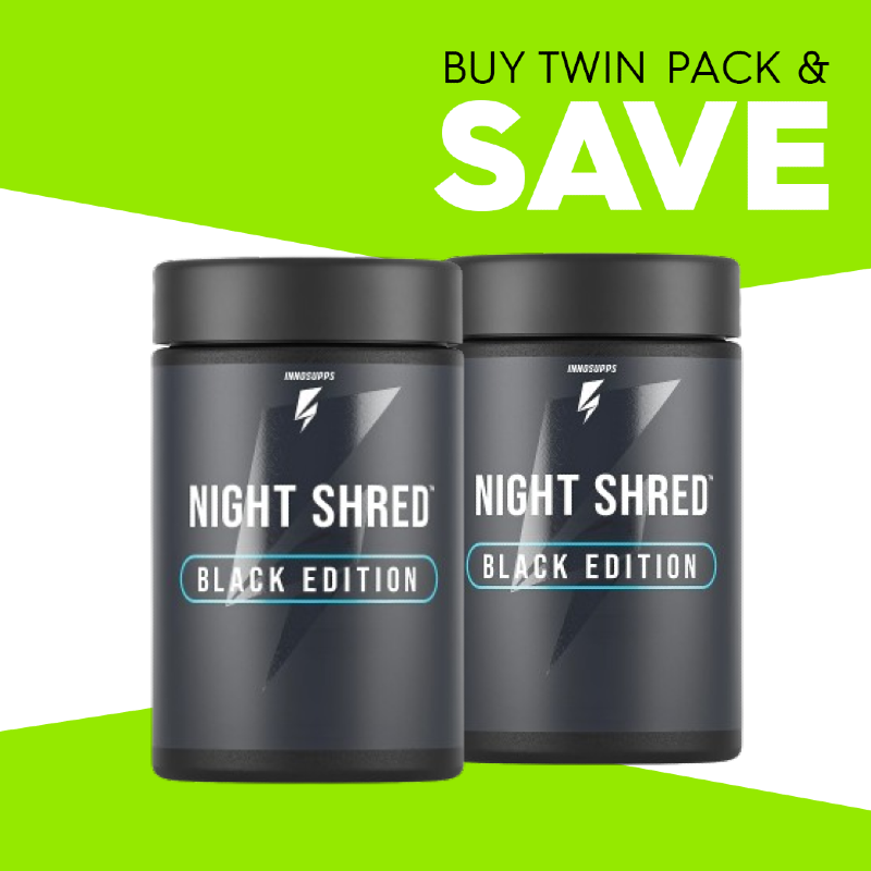 Inno Supps Night Shred Black Twin Pack – Supplement Mart