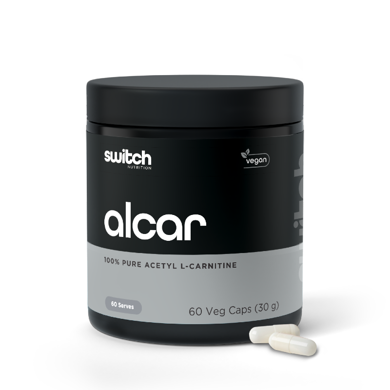 Alcar Capsules by Switch Nutrition – Supplement Mart