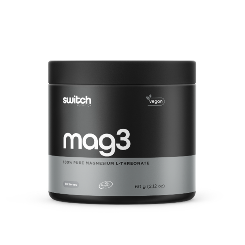 Mag3 Magnesium L-Threonate Powder by Switch Nutrition – Supplement Mart