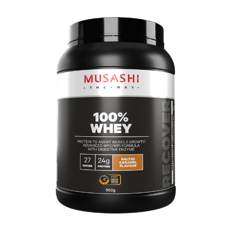 100% Whey by Musashi – Supplement Mart