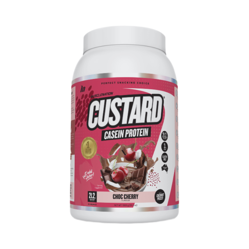 Casein Custard Protein by Muscle Nation – Supplement Mart