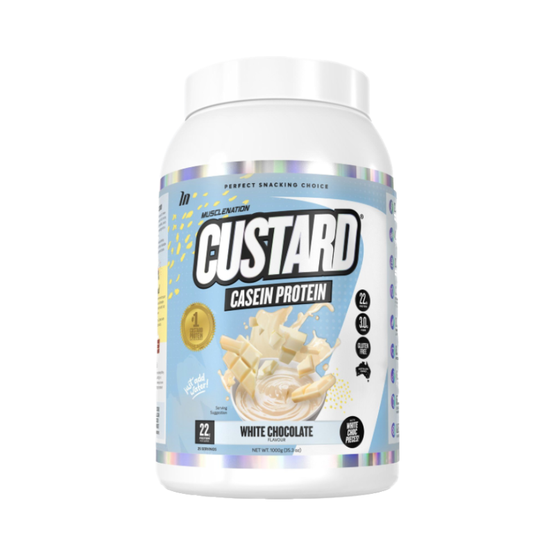 Casein Custard Protein by Muscle Nation – Supplement Mart
