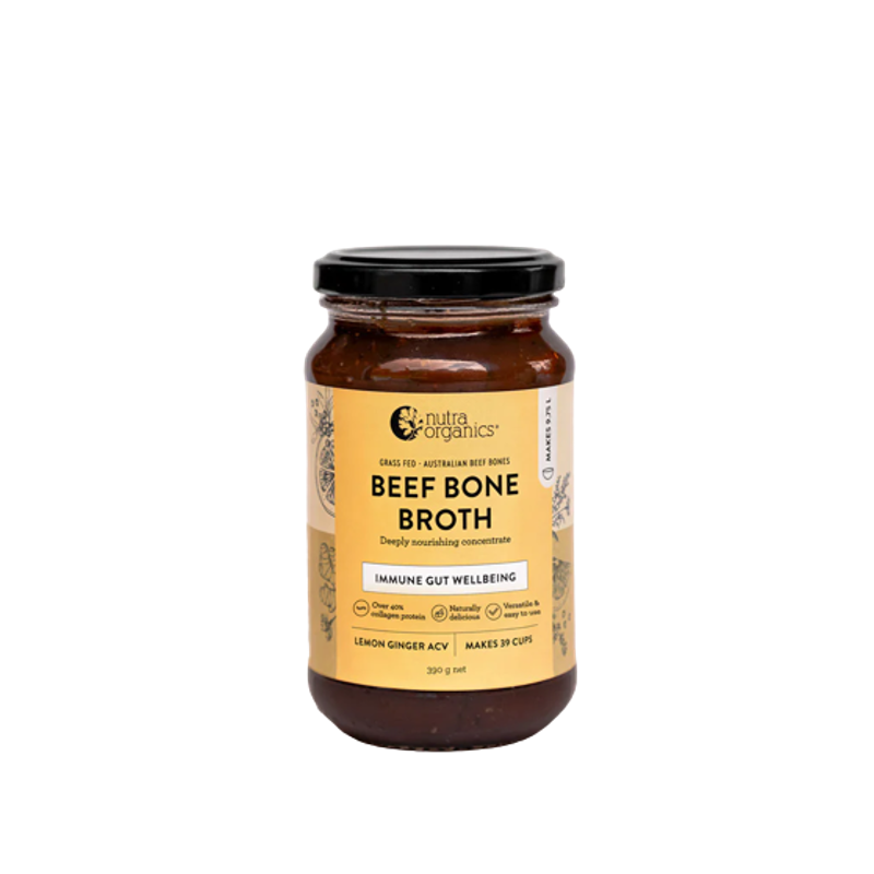 Beef Bone Broth Concentrate by Nutra Organics – Supplement Mart