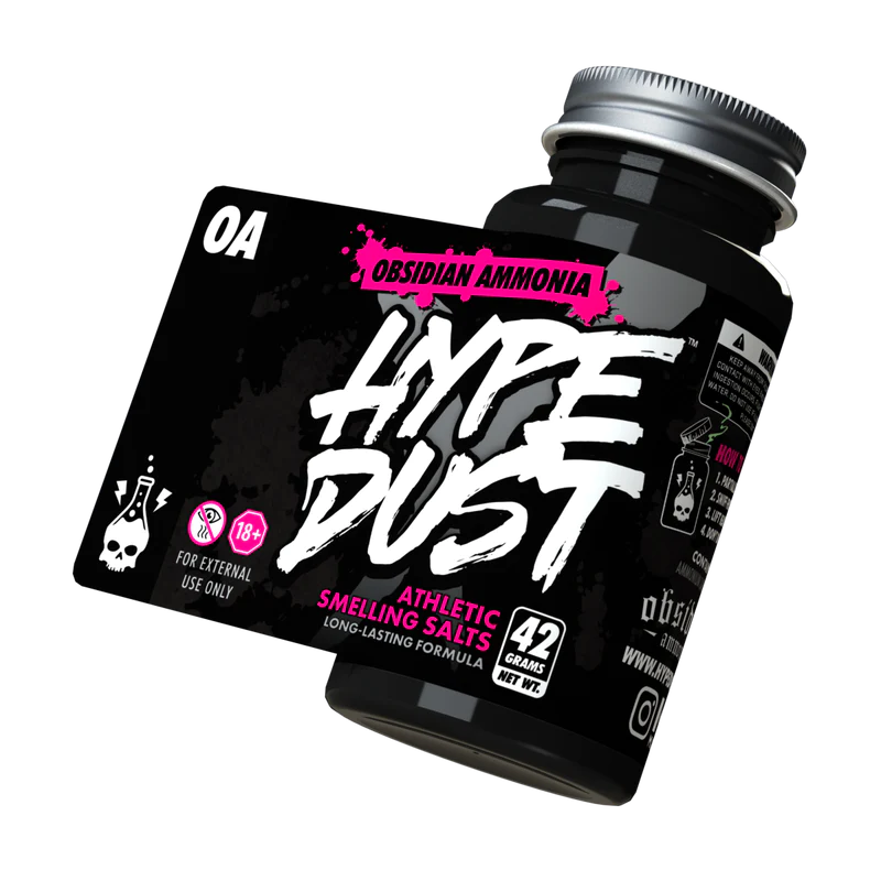 Hype Dust Smelling Salts by Obsidian Ammonia – Supplement Mart