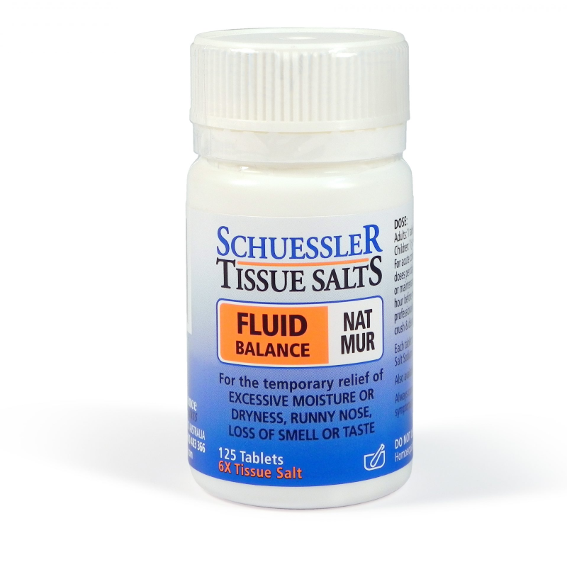 Fluid Balance (Nat Mur) by Schuessler Tissue Salts – Supplement Mart